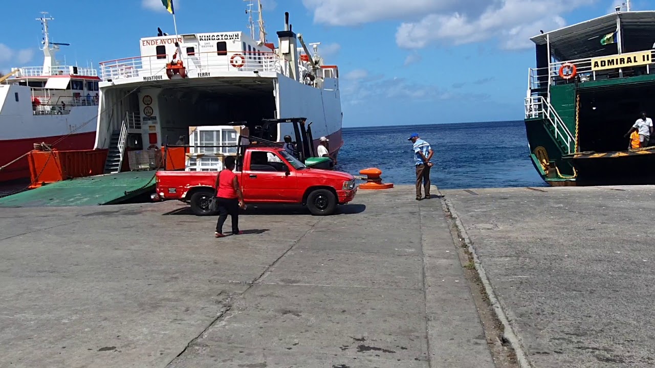 MV Admiral 2 Docking @ Port Kingstown St. Vincent & the Grenadines ...