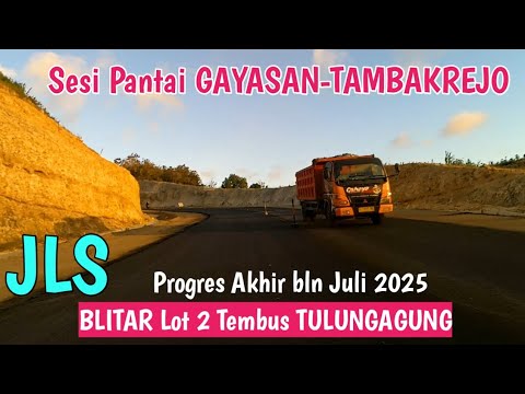 Inilah Perkembangan TERBARU Pengaspalan JLS BLITAR Lot 2 sesi GAYASAN ...