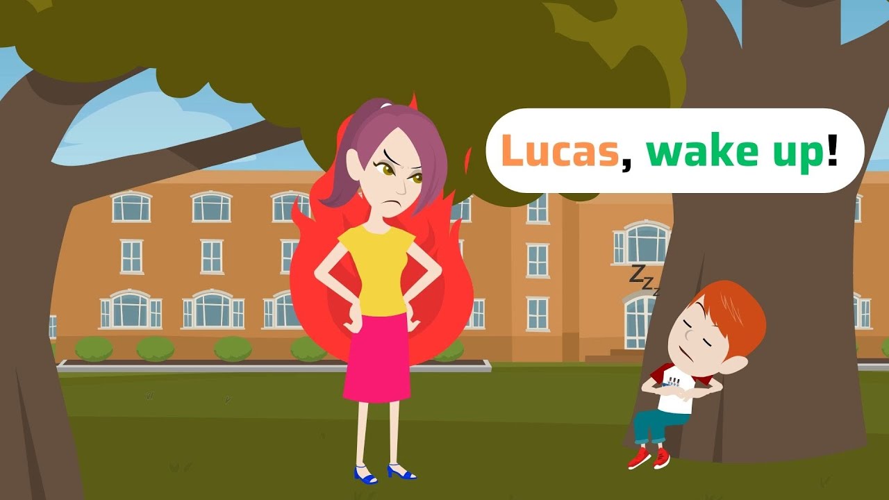 Don't sleep, Lucas - English Comedy Animated - Lucas English - YouTube