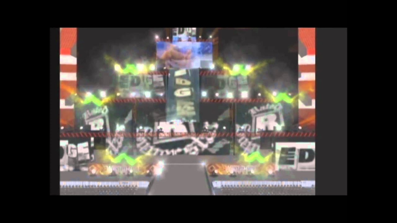wwe wrestlemania 26 edge stage with pyro and smoke 1080 HD - YouTube