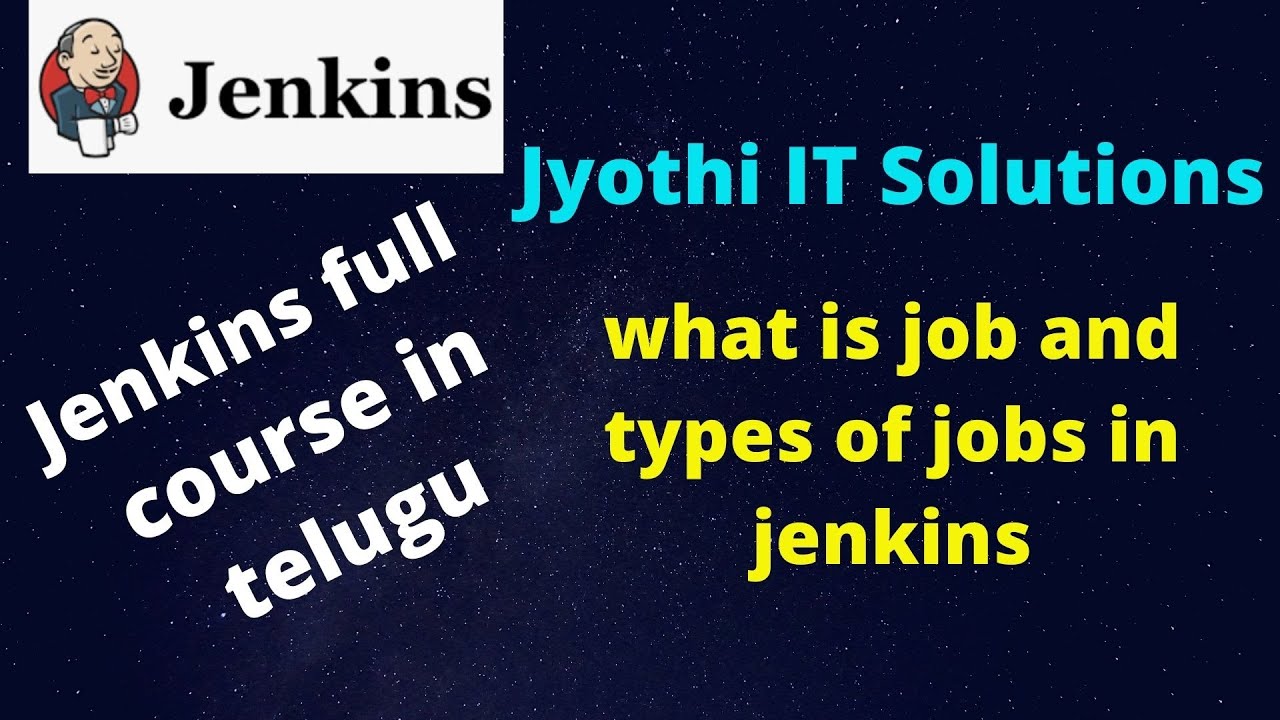 what is job and types of jobs in jenkins//Telugu// - YouTube