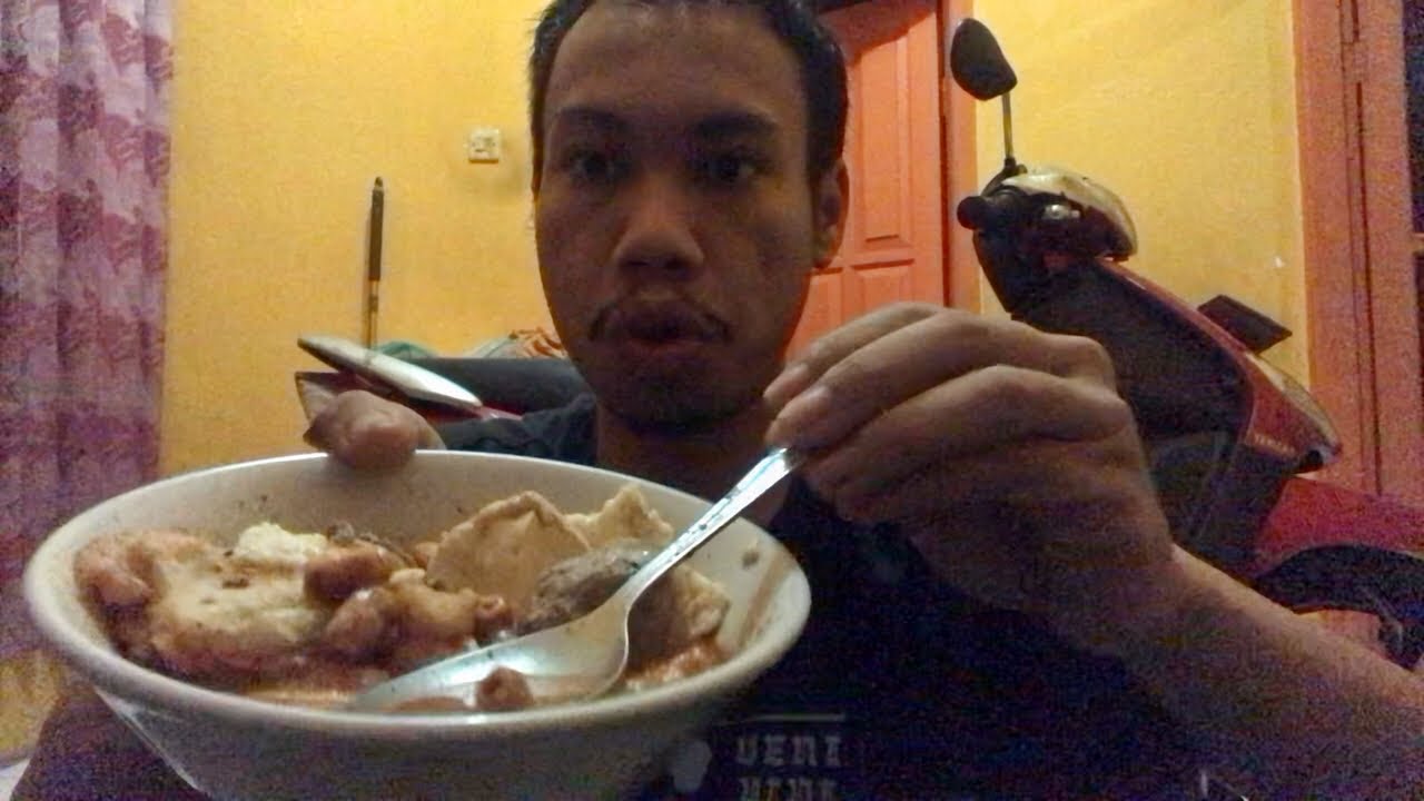 Mukbang Kuah Baso Ikan Dan Tahu Youtube