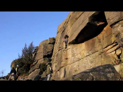 Night's Move (HVS 5a)- Burbage North - YouTube