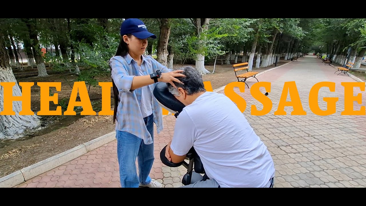 Relaxation in the Lap of Nature! Chair Massage ASMR by Lady Iza ...