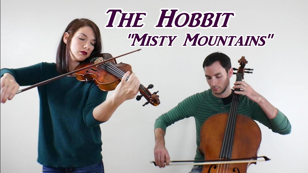 Misty Mountains (The Hobbit) - Cello and Violin Cover - YouTube
