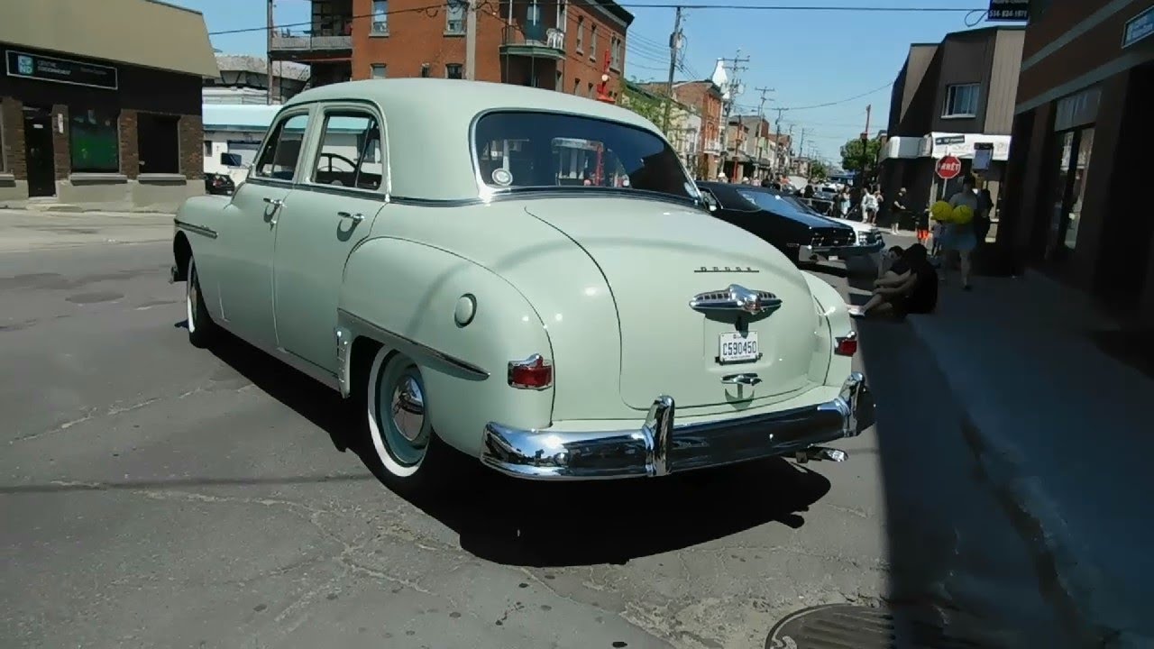 CANADIAN 1950 DODGE SPECIAL DELUXE SEEN IN MONTREAL / 6-8-19 - YouTube