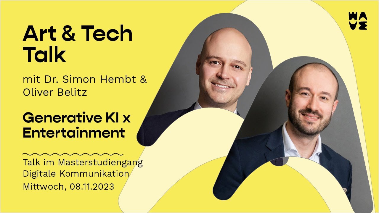 Art & Tech Talk: Rechtsfragen beim Einsatz generativer KI mit Dr. Simon Hembt & Oliver Belitz ...