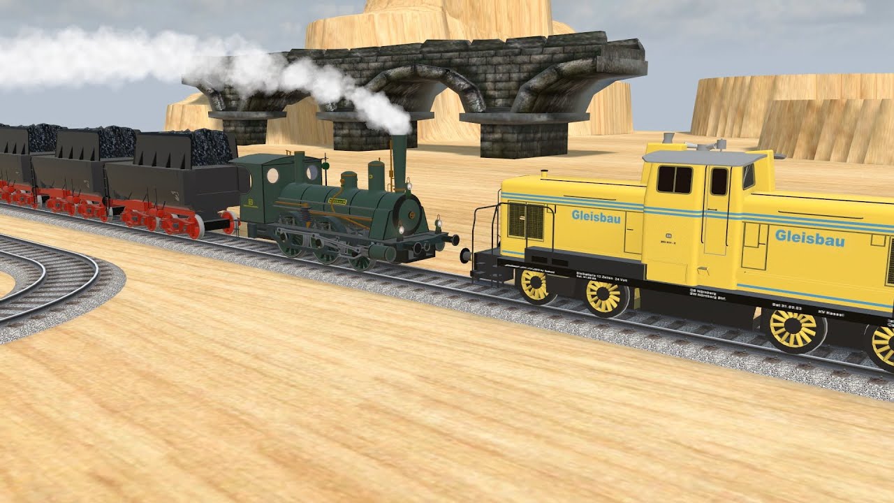 Full Speed Trains Collide In Shocking Crash! @idtrains - YouTube