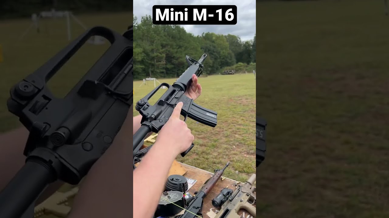 mini M-16 - YouTube