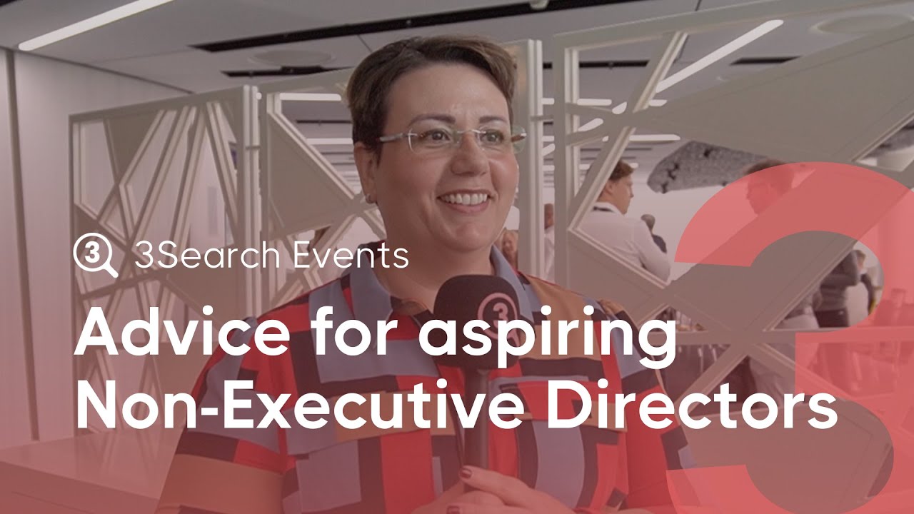 Celia Pronto shares advice for aspiring NEDs | 3Search Events - YouTube