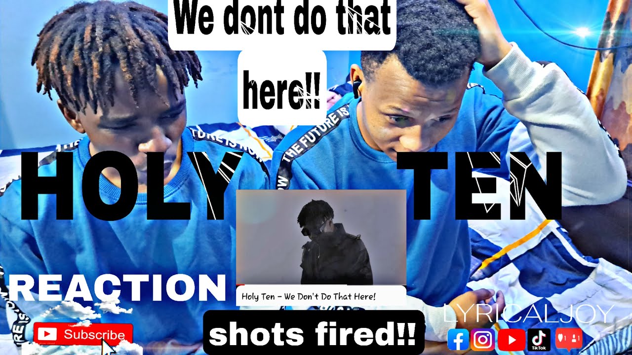 Holy Ten disses Winky D & Saintfloew | Holy Ten - We don't do that here ...