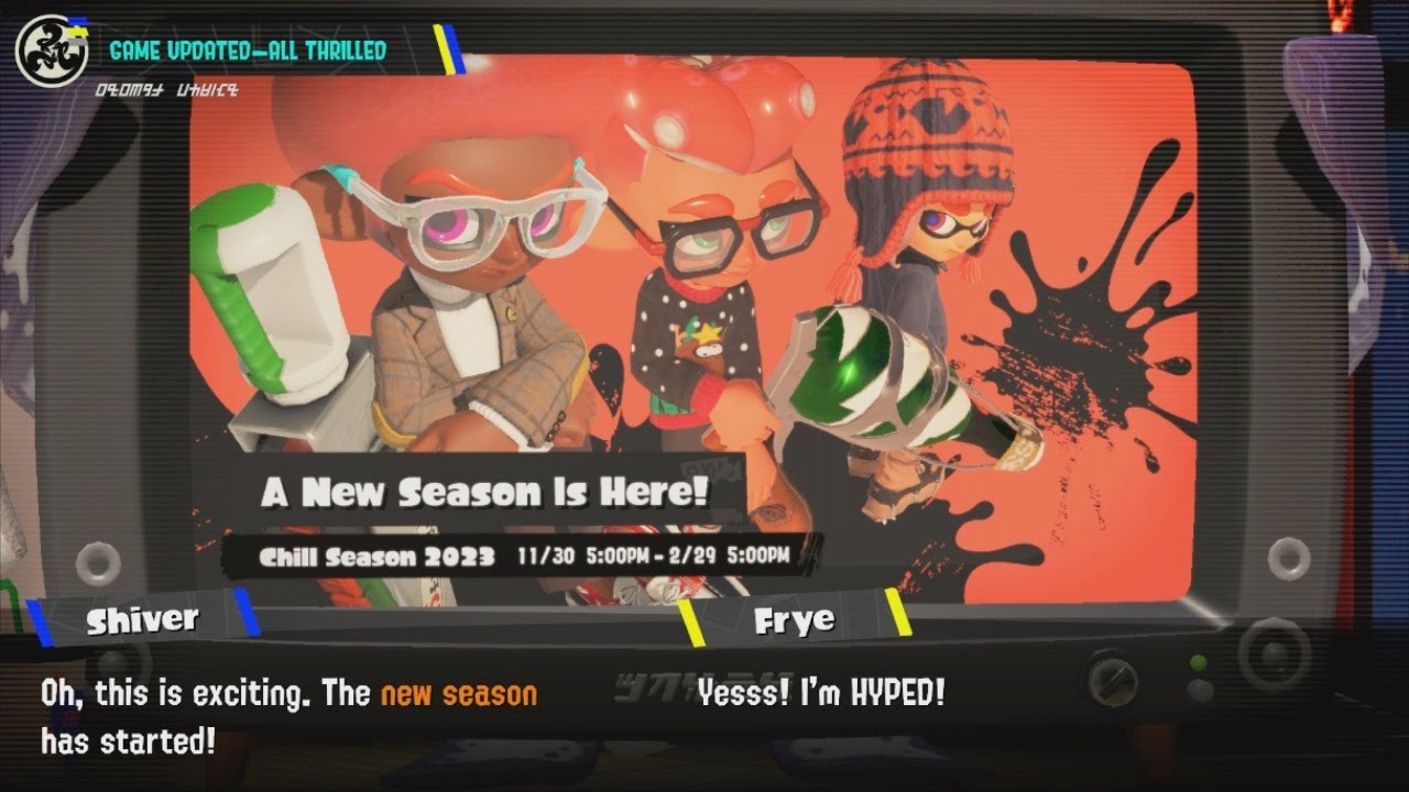 Splatoon 3 - Chill Season 2023 Begins - YouTube