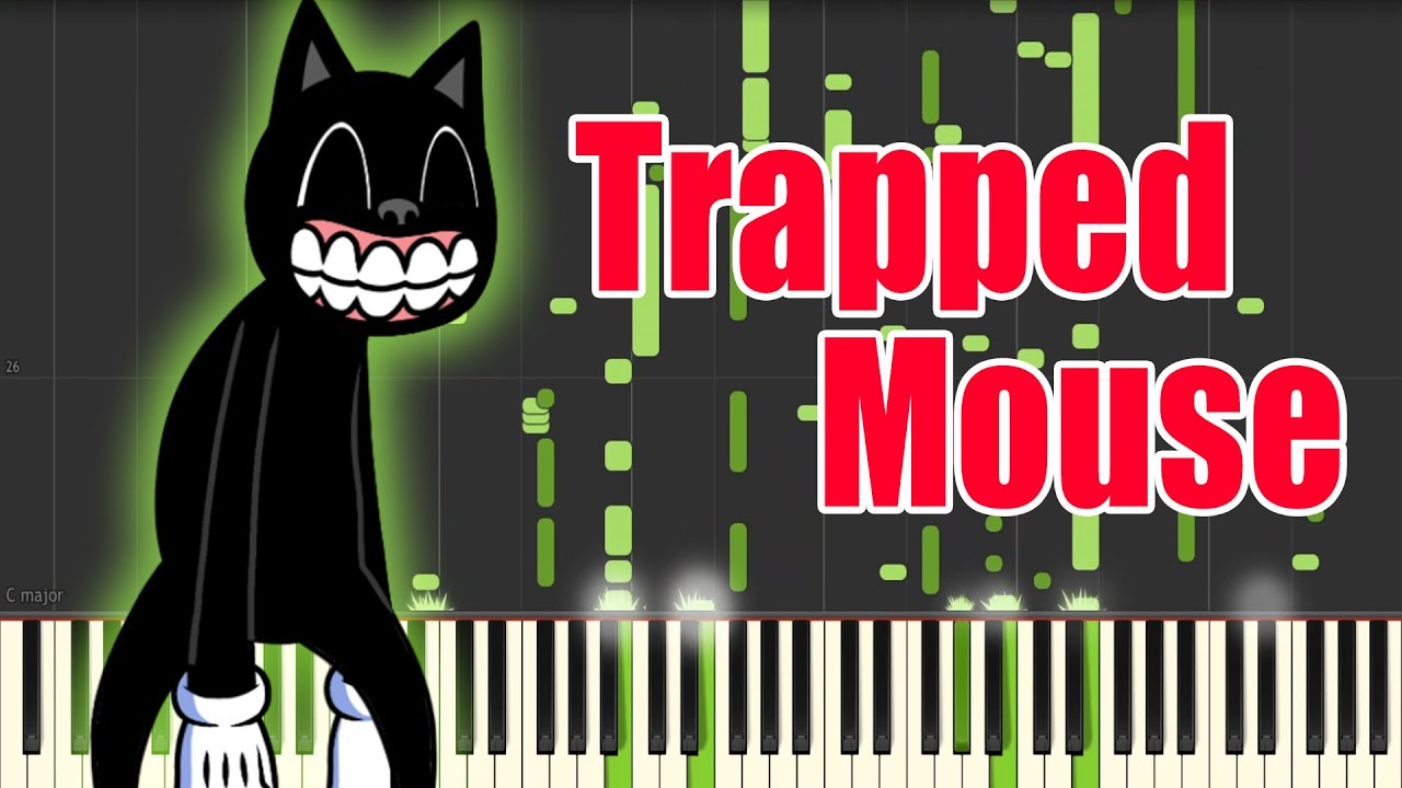 Trapped Mouse - FNF VS Cartoon Cat MIDI | Trapped Mouse Piano sound ...