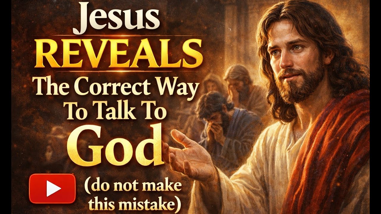 Jesus REVEALS The Correct Way To Talk To God (do not make this mistake ...