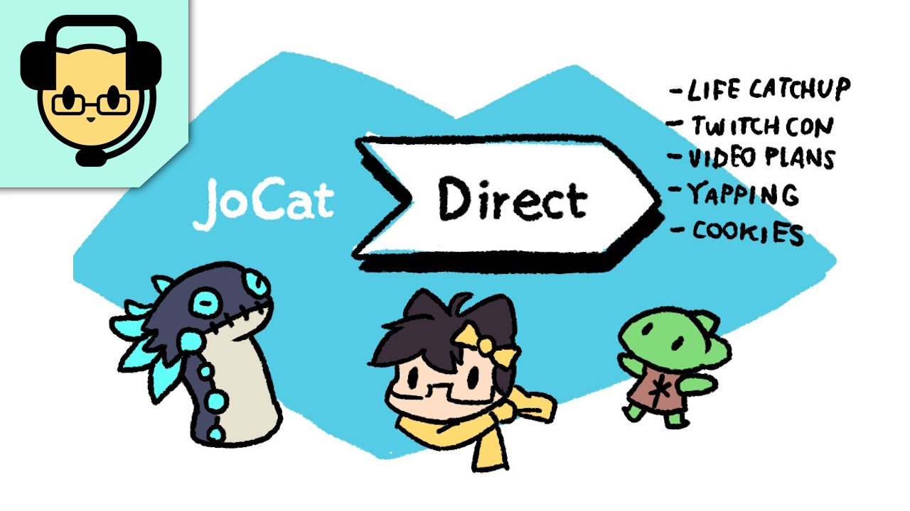 JoCat Direct: Life, TwitchCon, and Upcoming videos - JoCat Stream VOD ...