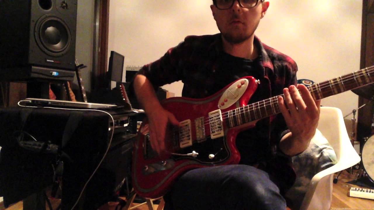 Saul Koll Guitars "Big Red" - Piezo Gain - YouTube