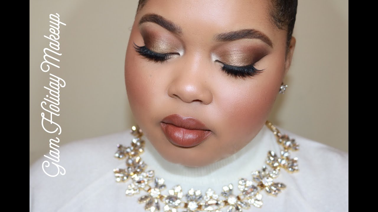 Glam Holiday Makeup Christmas Nye Youtube