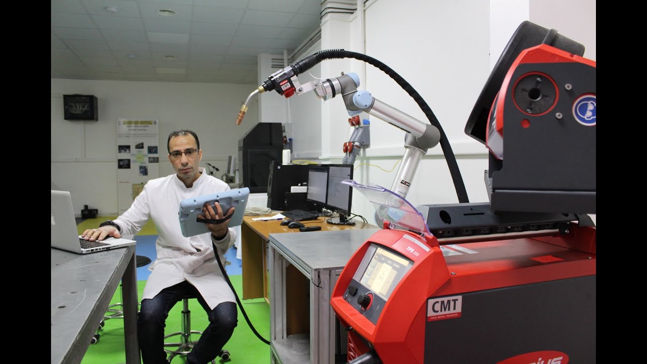 soudage Robotisé avec Universal Robots UR et Fronius TPSi 500 - YouTube