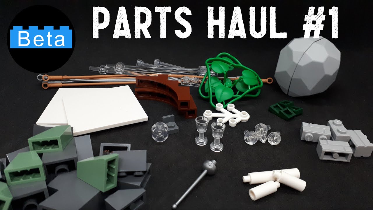 First Bricks Haul | Beta Brick Parts Haul #1 - YouTube