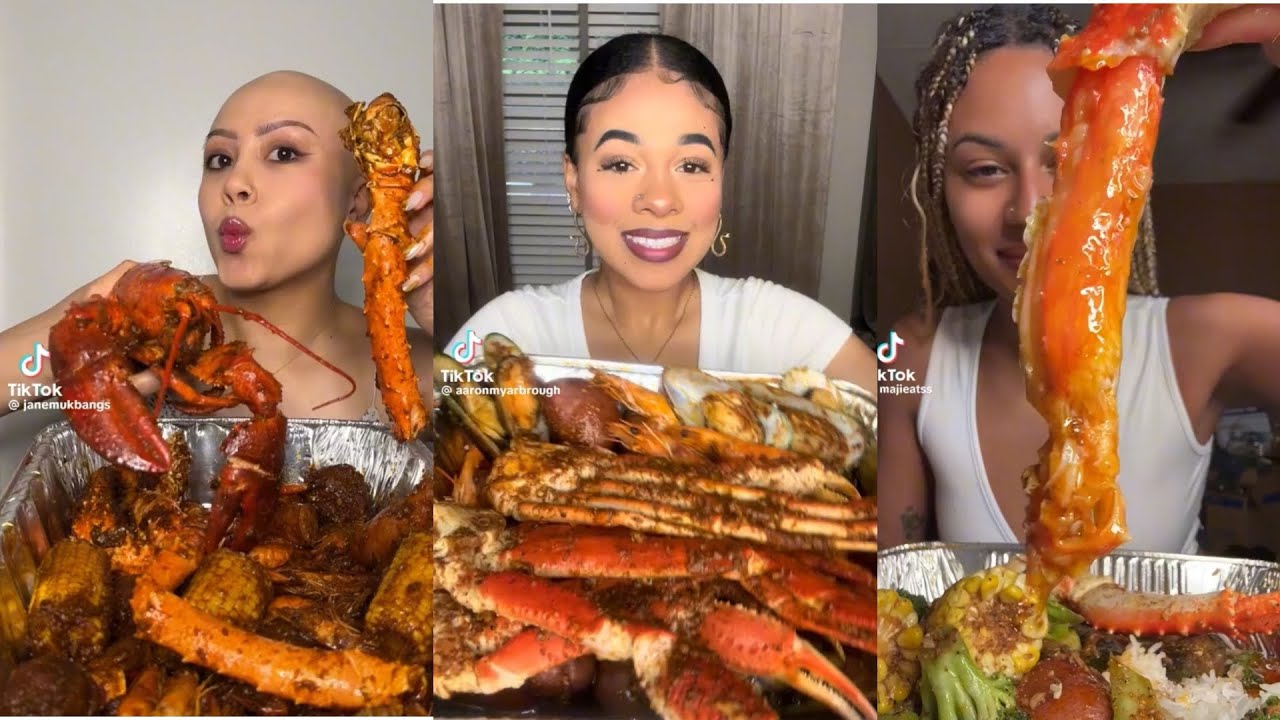 SEAFOOD MUKBANG 🦐 | TIKTOK FOOD COMPILATION - YouTube