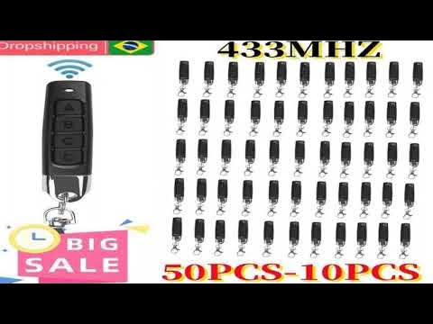 433 Mhz RF Copy Remote Control Key 433.92mhz 4CH Transmitter Duplicated Cloning Code Car K - YouTube