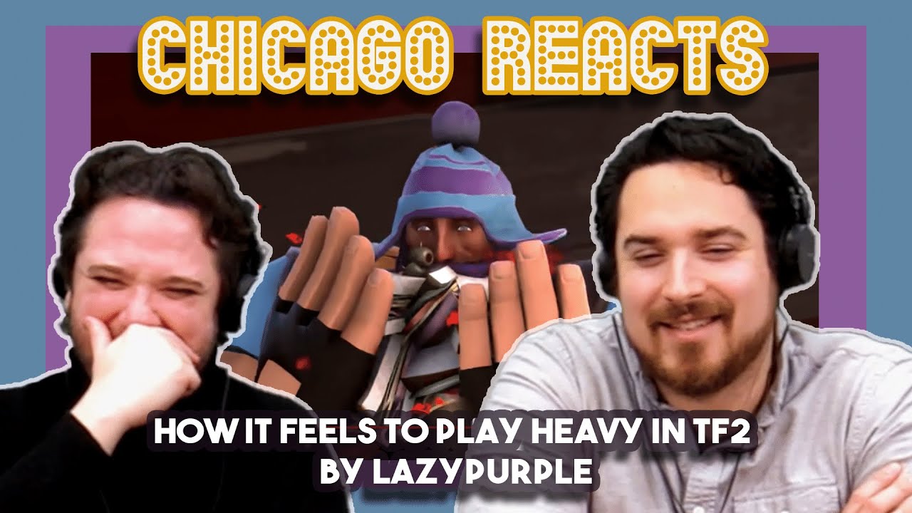How it FEELS to Play Heavy in TF2 by LazyPurple | Actors React - YouTube