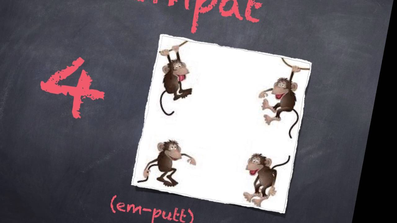 Counting from 1 to 10 in Bahasa Indonesia, early Primary - YouTube