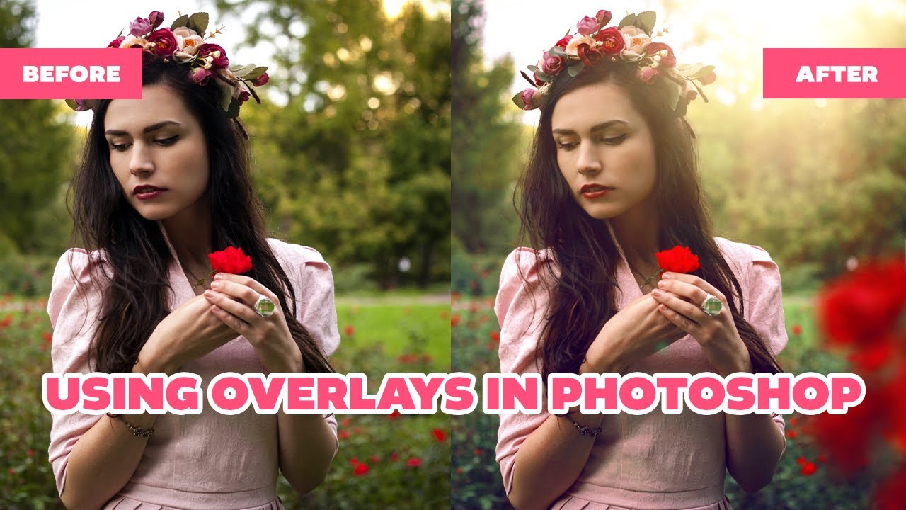 How to Use Overlays in Photoshop - Free Overlays Included - YouTube
