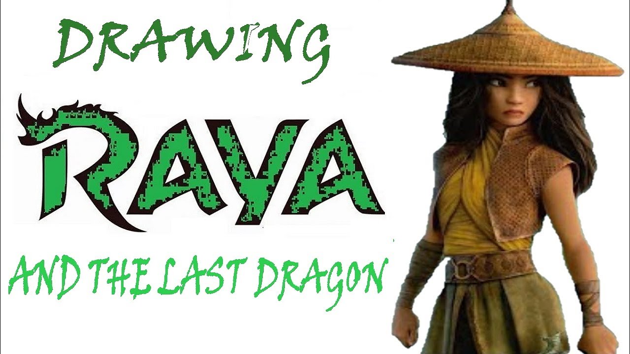 How to Draw Raya and the Last Dragon | Learn to Drawing Raya - YouTube