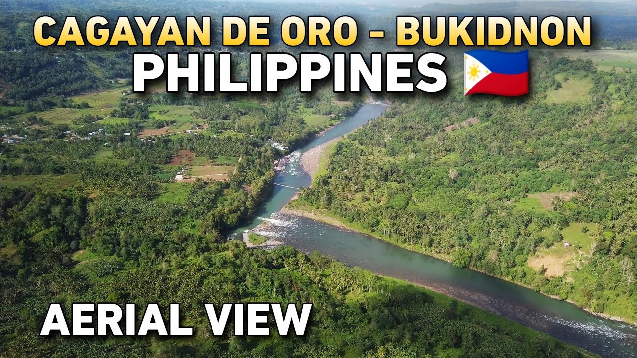 CAGAYAN DE ORO CITY - BUKIDNON AERIAL VIEW PHILIPPINES 🇵🇭 - YouTube