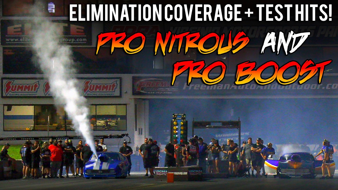 Pro Nitrous & Pro Boost - Elimination Coverage - PDRA Pro Stars! - YouTube