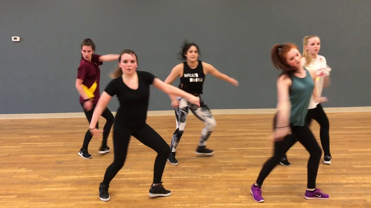One Touch Choreography @baauer @raesremmurd @alunageorge - YouTube