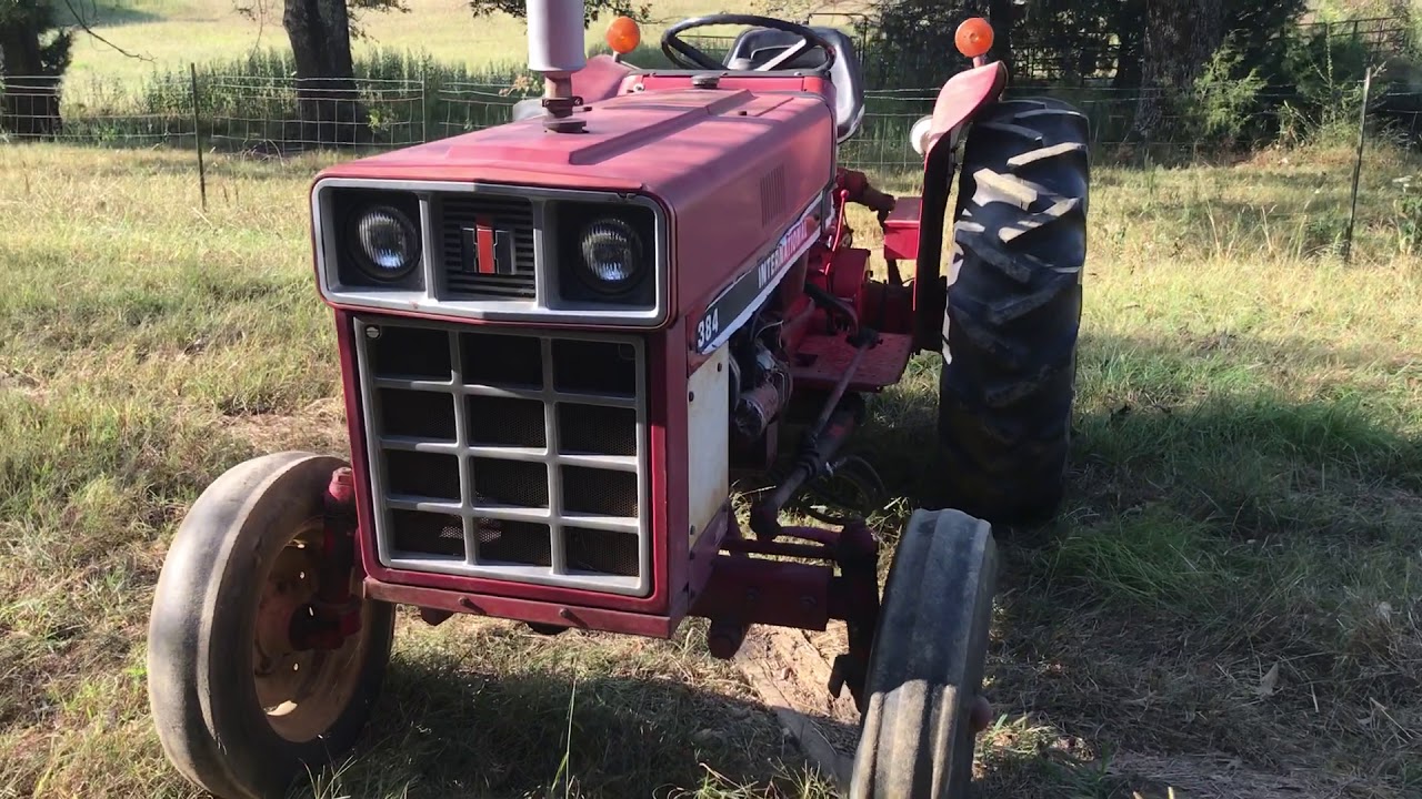 1982 International Harvester Model 384 Good Working Condition - YouTube