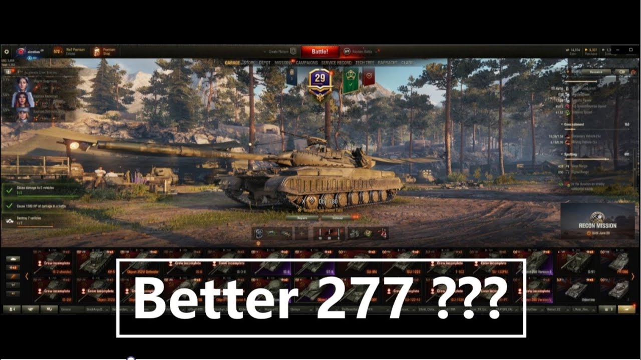 WOT tier 10 ussr HT Obj.780 daily play 坦克世界（战车世界） - YouTube