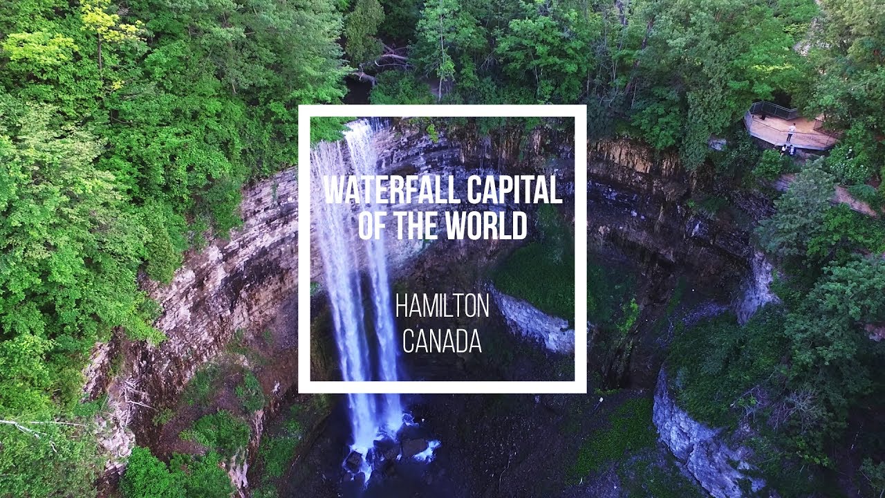 Waterfall CAPITAL of the World!!! Hamilton, Canada - YouTube