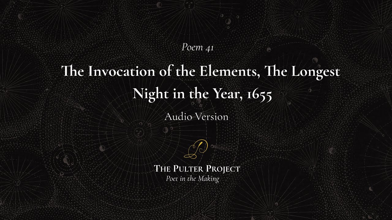"Why Must I Thus Forever Be Confined" (Poem 57) by Hester Pulter ...
