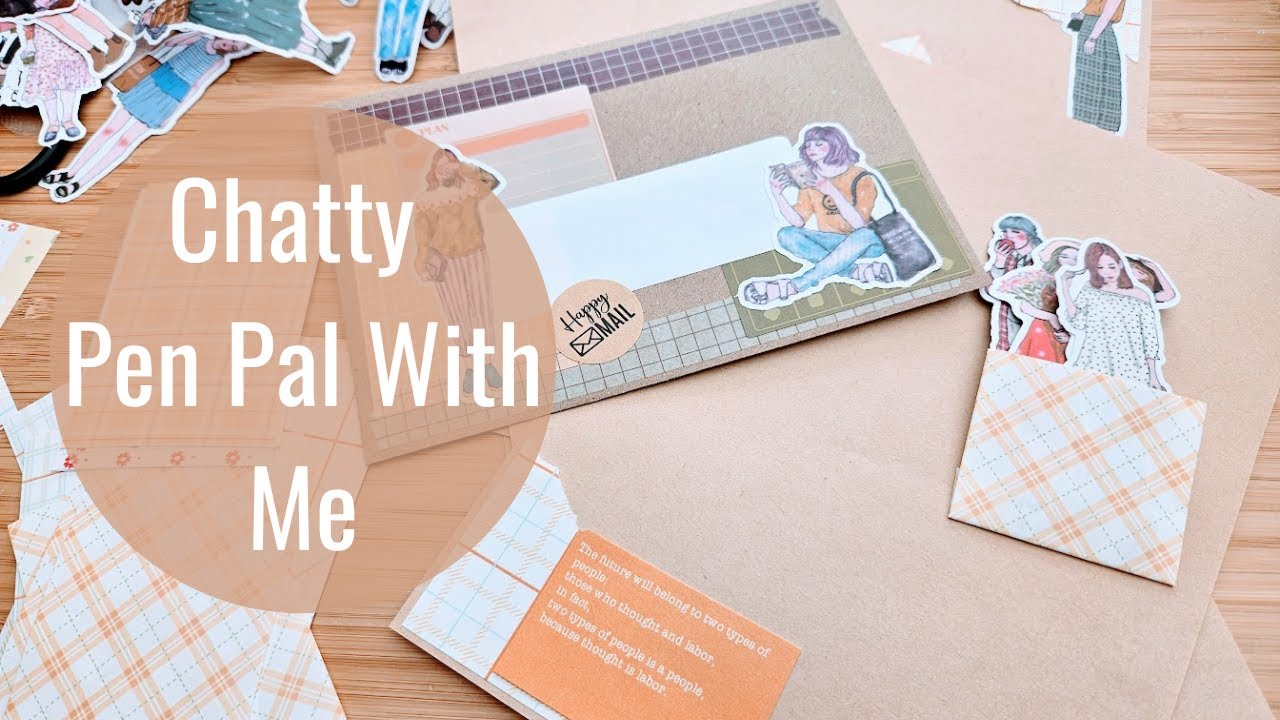 Chatty Pen Pal With Me - YouTube