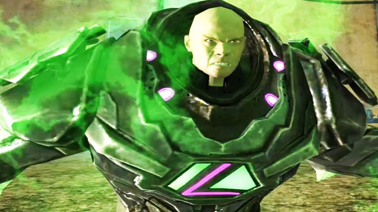 Injustice: Gods Among Us - Krypto Lex Luthor Super Attack Moves [iPad ...