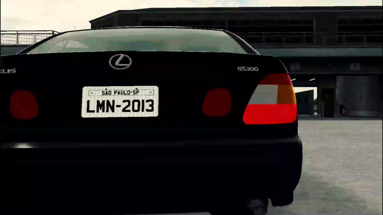 Lexus GS300 dos DRIFT "LFS " - YouTube