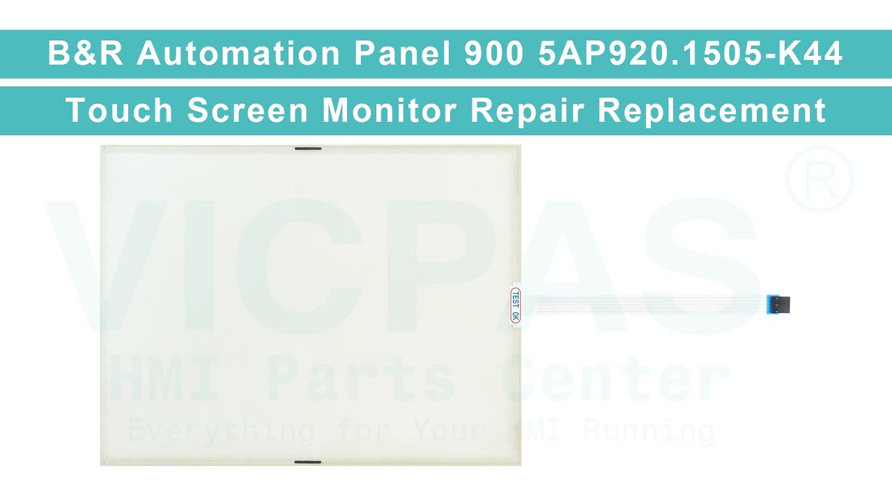 B&R Automation Panel 900 5AP920.1505-K44 Touch Digitizer Glass ...
