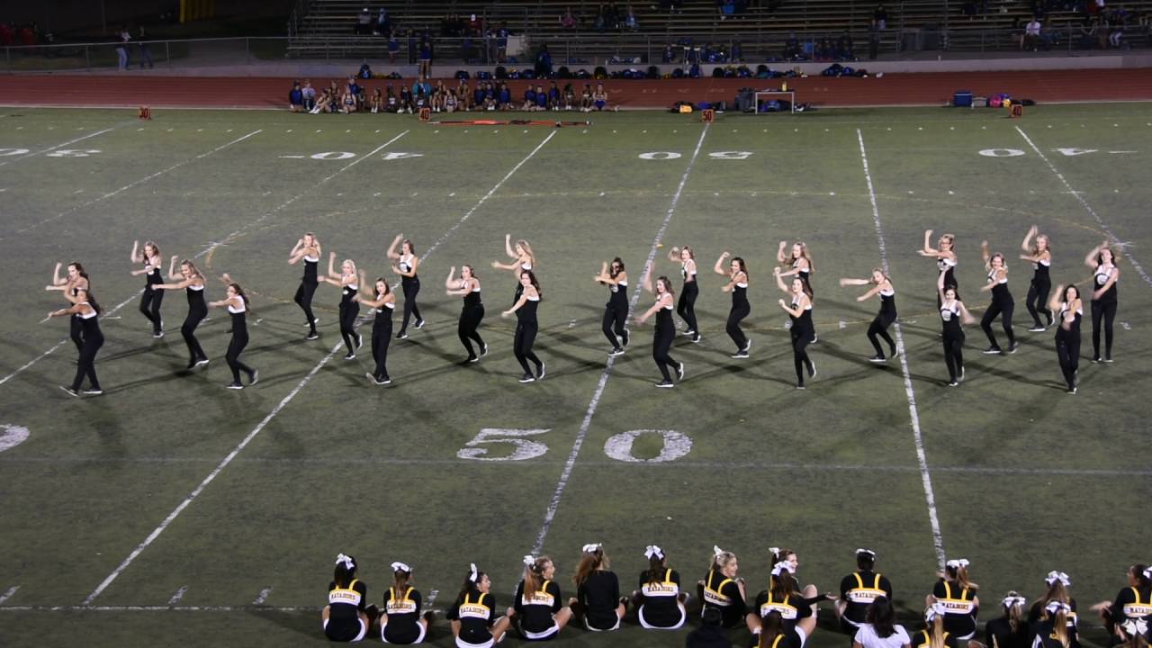 Granada High Dance Team - 2016 09 02 Performance - Varsity Game - YouTube
