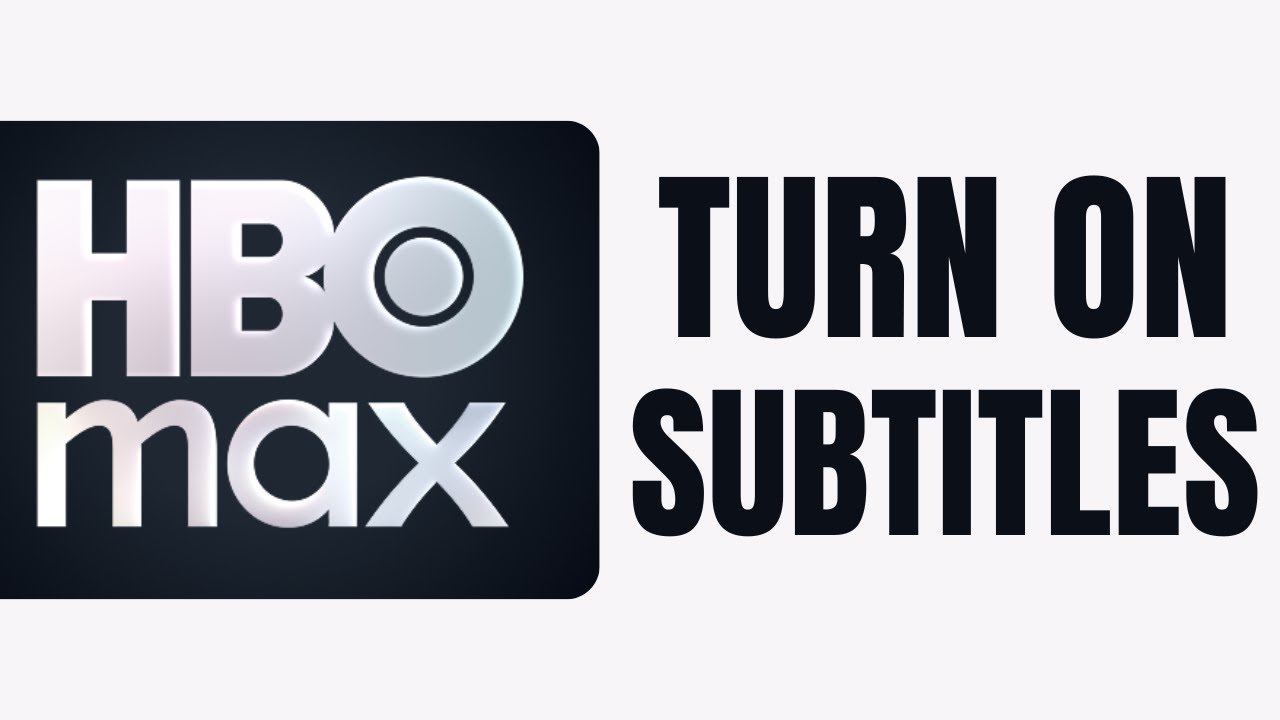 How To Turn On Subtitles on HBO Max - YouTube