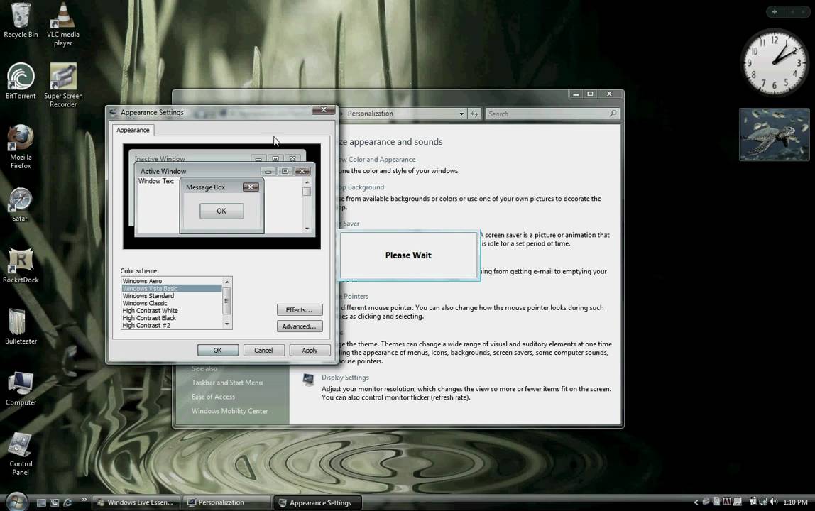 How to make vista taskbar transparent!!! - YouTube