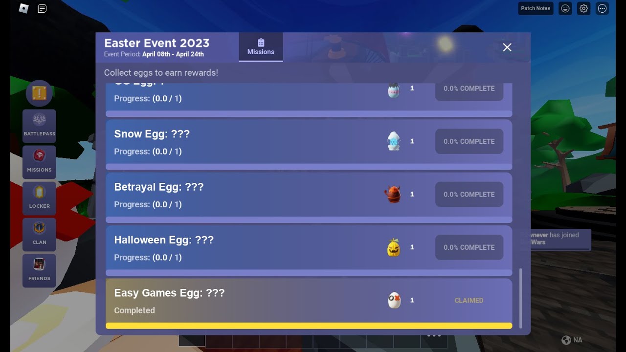 how to get easy gg easter egg in roblox bedwars (real) - YouTube