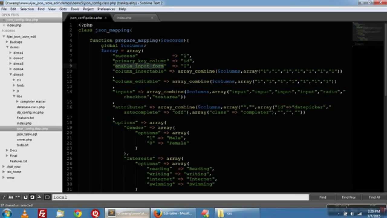 Editable - Enable/disable input row - YouTube