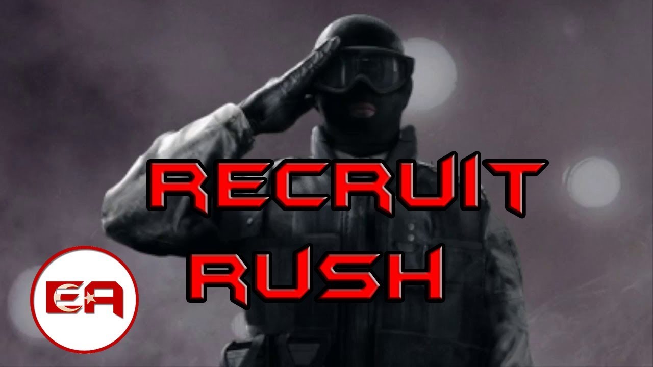 RECRUIT RUSH - HOSTAGE - Rainbow Six Siege Komik Anlar #1 - YouTube