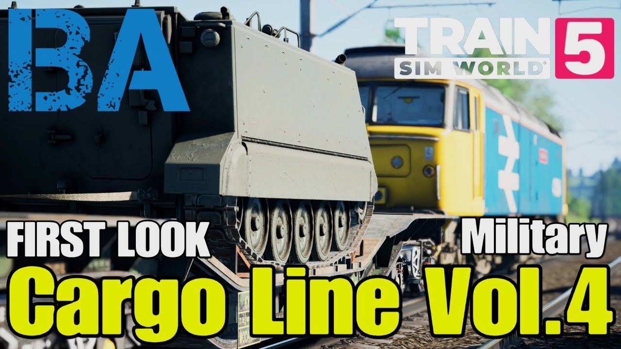 CARGO LINE VOLUME 4 MILITARY FIRST LOOK - WCML Over Shap - Train Sim ...