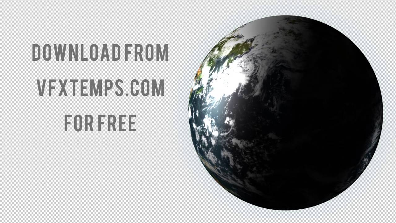 Free Earth footage - Alpha channel 1080p - From VFXtemps.com - YouTube