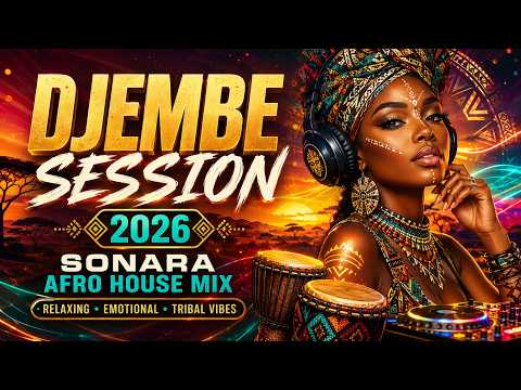 Djembe Session 2026 | Sonara Afro House Mix for Relaxing & Emotional Tribal Vibes