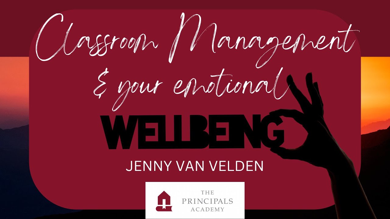 Classroom Management and your Emotional Wellbeing - YouTube
